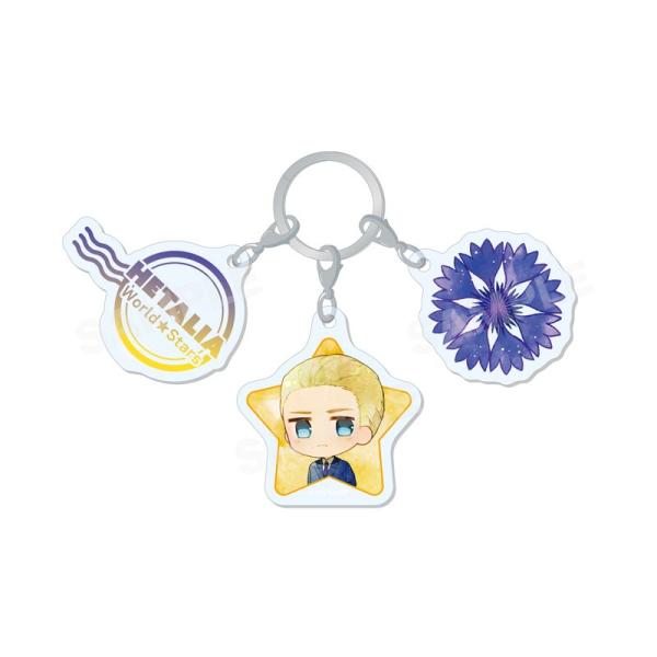【発売日：2026年03月02日】ヘタリア World★Starsより、3連チャームが登場しました。簡単に取り外せてアレンジも自由自在です。