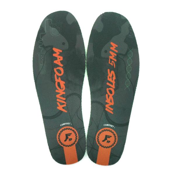 【FOOTPRINT / INSOLE / KINGFOAM FLAT CUT】スケボー・スケートボードのインソールブランド、FOOTPRINT（フットプリント）。KINGFOAM INSOLE はクッション性はもちろん度重なる衝撃によって...