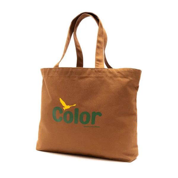 【COLOR COMMUNICATIONS / BAG】スケボー・スケートボードのドメスティックアパレルブランド、COLOR COMMUNICATIONS（カラーコミュニケーションズ）のトートバッグです。12.2oz のキャンバス生地を使用...
