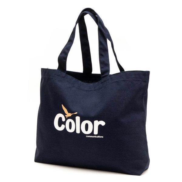 【COLOR COMMUNICATIONS / BAG】スケボー・スケートボードのドメスティックアパレルブランド、COLOR COMMUNICATIONS（カラーコミュニケーションズ）。12.2oz のキャンバス生地を使用したタフなトートバ...