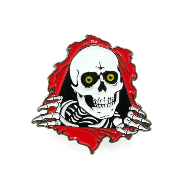 【POWELL PERALTA / BADGE】スケボー・スケートボードの老舗デッキブランド、POWELL PERALTA（パウエルペラルタ）。1983年、アーティスト V.C. Johnson によって描かれた The Ripper デザ...