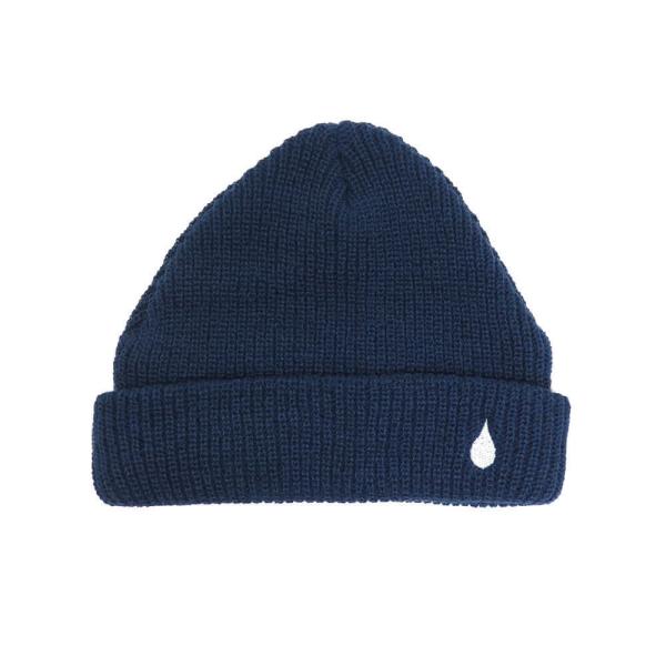 【COLOR COMMUNICATIONS / KNIT CAP】スケボー・スケートボードのドメスティックアパレルブランド、COLOR COMMUNICATIONS（カラーコミュニケーションズ）。ロゴ刺繍が施された、折り返しタイプのニットキ...