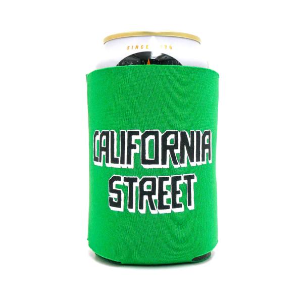 【CALIFORNIA STREET / COOZIE】当店とも深い関わりのある ESOW 氏によるデザイン。350ml缶にピッタリのサイズのドリンククーラーです。夏は冷たく、冬は暖かく保ってくれる非常に便利なアイテム。【ESOW】 拠点を...