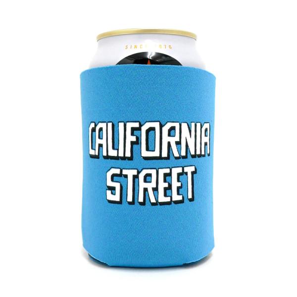 【CALIFORNIA STREET / COOZIE】当店とも深い関わりのある ESOW 氏によるデザイン。350ml缶にピッタリのサイズのドリンククーラーです。夏は冷たく、冬は暖かく保ってくれる非常に便利なアイテム。【ESOW】 拠点を...