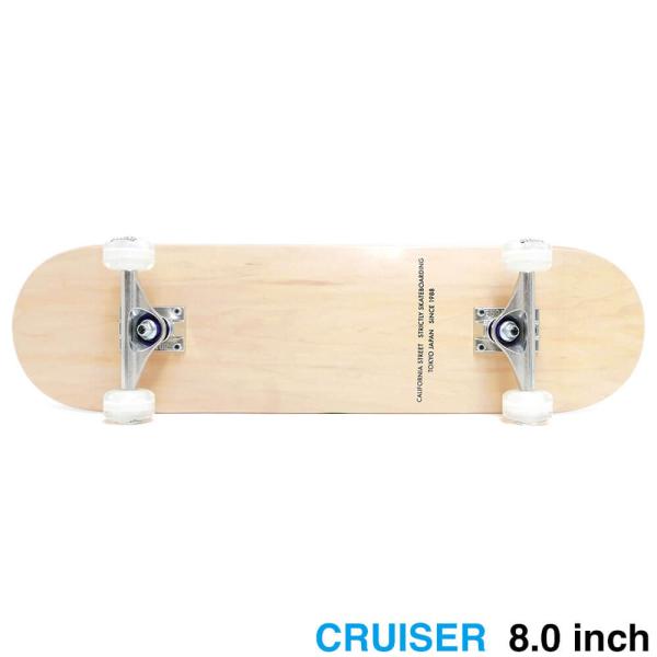 【CALIFORNIA STREET / COMPLETE SET・クルージング用】当店で厳選したパーツで組んだオリジナルのコンプリートセット（スケートボード完成品）。一流ブランドと同じ工場で生産されたパーツ、価格は抑えめで高品質、これから...