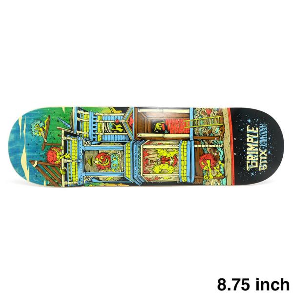【ANTIHERO / DECK】スケボー・スケートボードの老舗デッキブランド、ANTIHERO（アンチヒーロー）。長さ：80.8cm　/　幅：22.2cmノーズ：18.2cm　/　テール：16.6cmウィールベース：35.7cmコンケーブ...