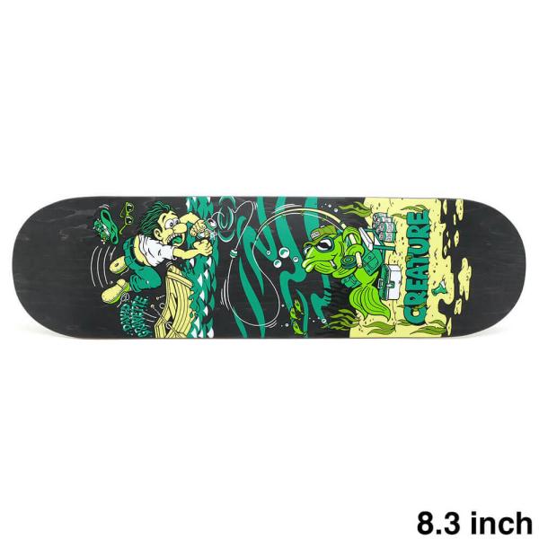 【CREATURE / DECK】スケボー・スケートボードのデッキブランド、CREATURE（クリーチャー）。長さ：81.9cm　/　幅：21.1cmノーズ：18.5cm　/　テール：17.8cmウィールベース：36.2cmコンケーブ：中　...