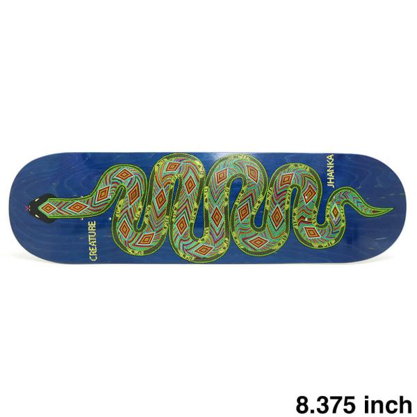 【CREATURE / DECK】スケボー・スケートボードのデッキブランド、CREATURE（クリーチャー）。長さ：81.4cm　/　幅：21.3cmノーズ：18.0cm　/　テール：17.5cmウィールベース：36.3cmコンケーブ：中　...