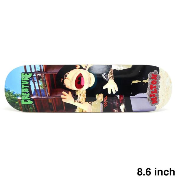 【CREATURE / DECK】スケボー・スケートボードのデッキブランド、CREATURE（クリーチャー）。長さ：81.5cm　/　幅：21.8cmノーズ：18.4cm　/　テール：16.8cmウィールベース：36.7cmコンケーブ：中　...