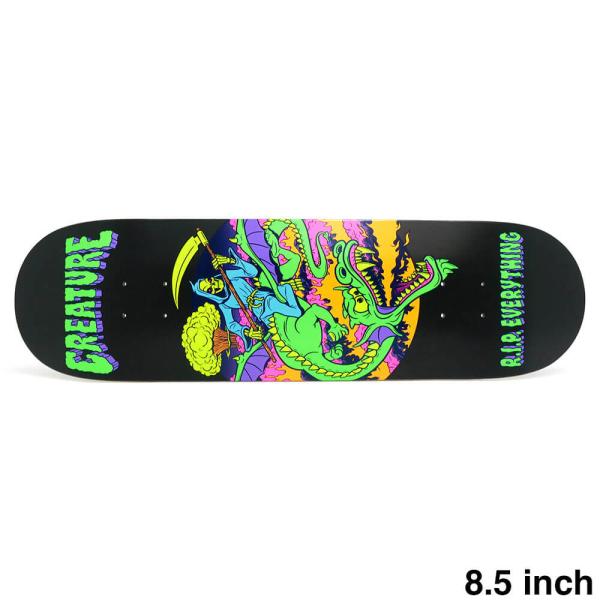 【CREATURE / DECK】スケボー・スケートボードのデッキブランド、CREATURE（クリーチャー）。長さ：81.0cm　/　幅：21.5cmノーズ：18.2cm　/　テール：17.2cmウィールベース：35.7cmコンケーブ：中　...