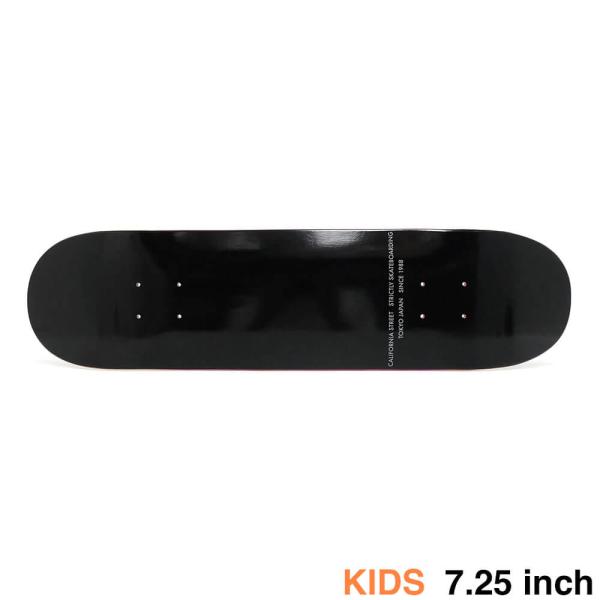 【CALIFORNIA STREET / KIDS DECK / SIMPLE BLACK 7.25】1988年創業、渋谷区代官山に実店舗を構えるスケートボード専門店、CALIFORNIA STREET（カリフォルニアストリート) のオリジ...