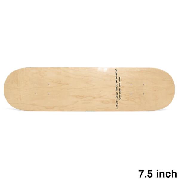 【CALIFORNIA STREET / DECK / SIMPLE CLEAR 7.5】1988年創業、渋谷区代官山に実店舗を構えるスケートボード専門店、CALIFORNIA STREET（カリフォルニアストリート）のオリジナルスケートボ...