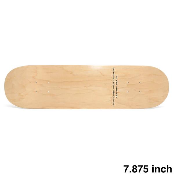 【CALIFORNIA STREET / DECK / SIMPLE CLEAR 7.875】1988年創業、渋谷区代官山に実店舗を構えるスケートボード専門店、CALIFORNIA STREET（カリフォルニアストリート）のオリジナルスケー...