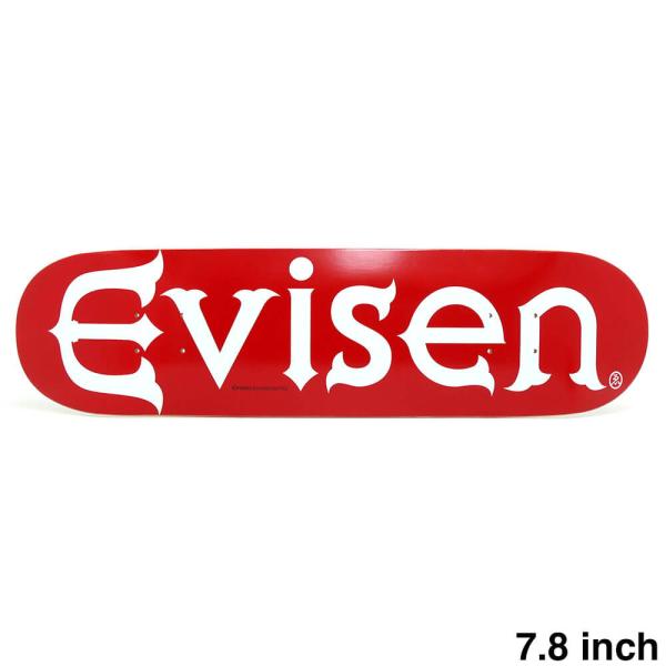 【EVISEN / DECK】スケボー・スケートボードのドメスティックデッキブランド、EVISEN（エビセン）。長さ：79.7cm　/　幅：20.0cmノーズ：18.0cm　/　テール：17.0cmウィールベース：35.0cmコンケーブ：中...