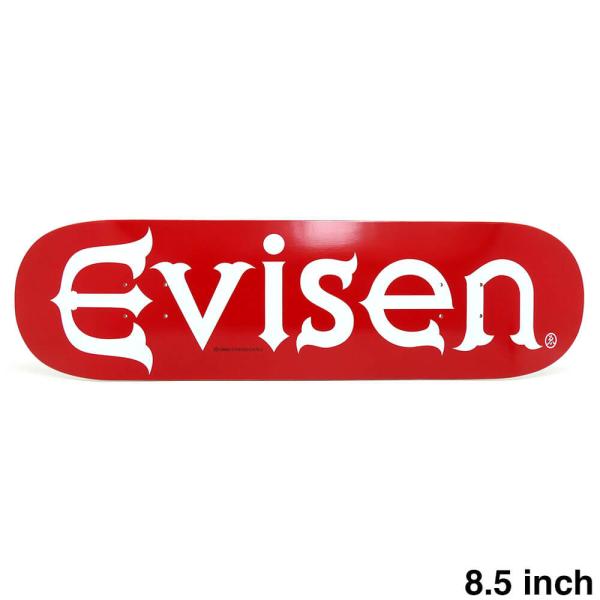 【EVISEN / DECK】スケボー・スケートボードのドメスティックデッキブランド、EVISEN（エビセン）。長さ：81.8cm　/　幅：21.6cmノーズ：18.6cm　/　テール：17.8cmウィールベース：35.7cmコンケーブ：中...