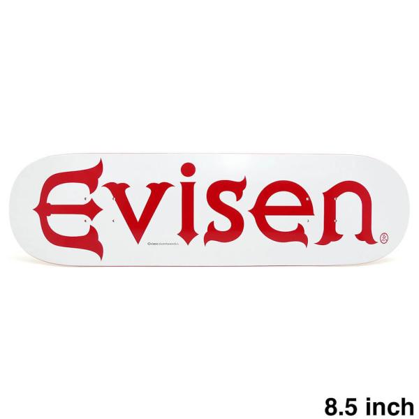 【EVISEN / DECK】スケボー・スケートボードのドメスティックデッキブランド、EVISEN（エビセン）。長さ：81.7cm　/　幅：21.6cmノーズ：18.6cm　/　テール：17.6cmウィールベース：35.6cmコンケーブ：中...