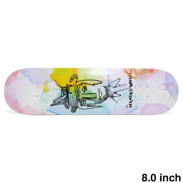 【HEATED WHEEL / DECK】1980年代後期にプロとして活躍したスケート＆アートの巨匠、NEIL BLENDER（ニール・ブレンダー）が手がけるスケボー・スケートボードのデッキブランド、HEATED WHEEL （ヒーテッドウ...