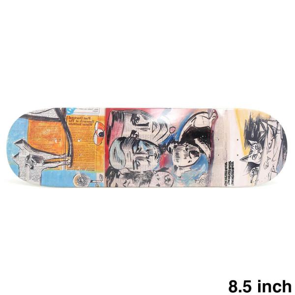 【HEATED WHEEL / DECK】1980年代後期にプロとして活躍したスケート＆アートの巨匠、NEIL BLENDER（ニール・ブレンダー）が手がけるスケボー・スケートボードのデッキブランド、HEATED WHEEL （ヒーテッドウ...