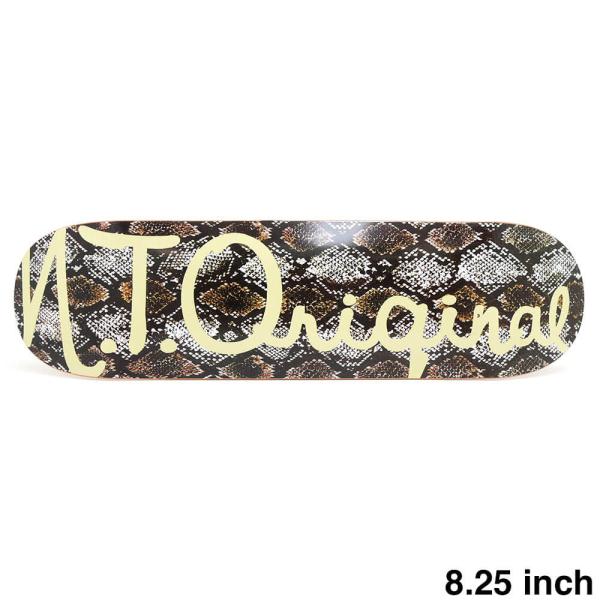 【N.T. ORIGINAL / DECK】スケボー・スケートボードのドメスティックデッキブランド、N.T. ORIGINAL（エヌティーオリジナル）。長さ：80.7cm　/　幅：21.0cmノーズ：18.0cm　/　テール：17.7cmウ...