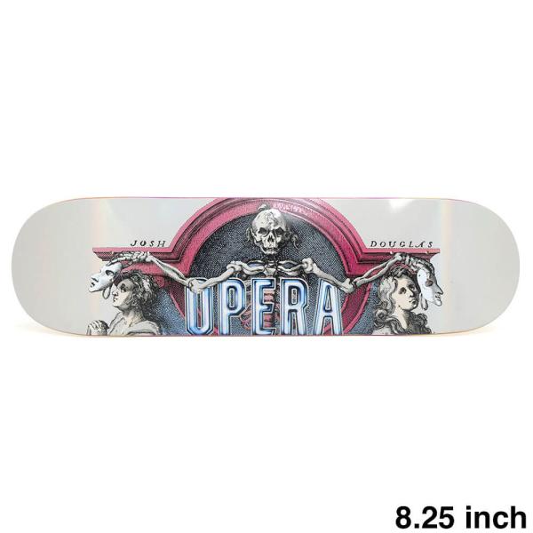 【OPERA / DECK】スケボー・スケートボードのデッキブランド、OPERA（オペラ）。長さ：81.7cm　/　幅：21.0cmノーズ：18.5cm　/　テール：17.4cmウィールベース：35.7cmコンケーブ：強　/　キック：中※ス...