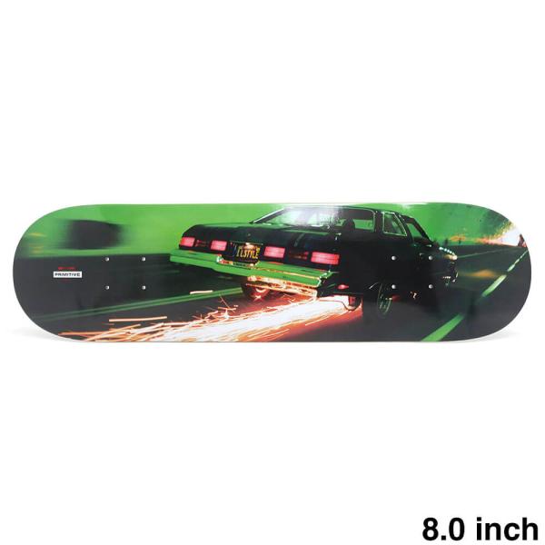 【PRIMITIVE / DECK】PAUL RODRIGUEZ が手掛けるスケボー・スケートボードのデッキブランド、PRIMITIVE（プリミティブ）。長さ：80.8cm　/　幅：20.4cmノーズ：18.0cm　/　テール：17.2cm...