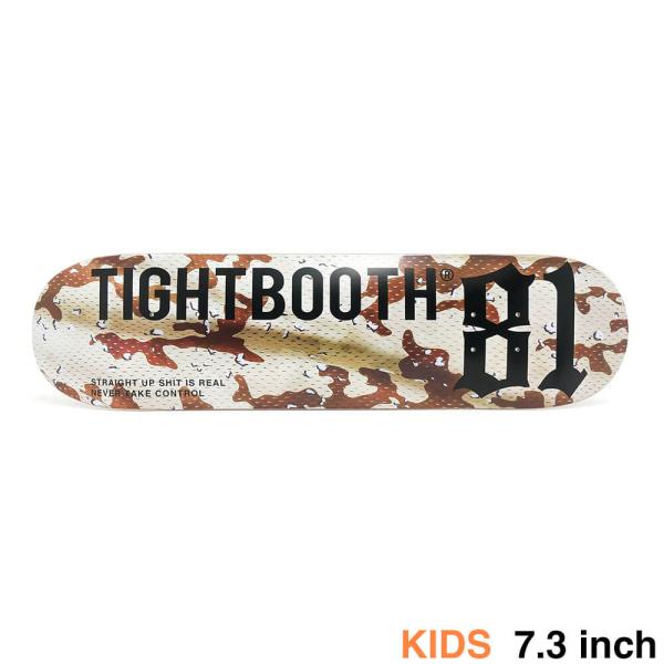 【TBPR / DECK】プロスケーターの上野伸平が中心となるスケボー・スケートボードのドメスティックブランド、TIGHTBOOTH PRODUCTION（タイトブース プロダクション）。長さ：75.7cm　/　幅：18.7cmノーズ：17...