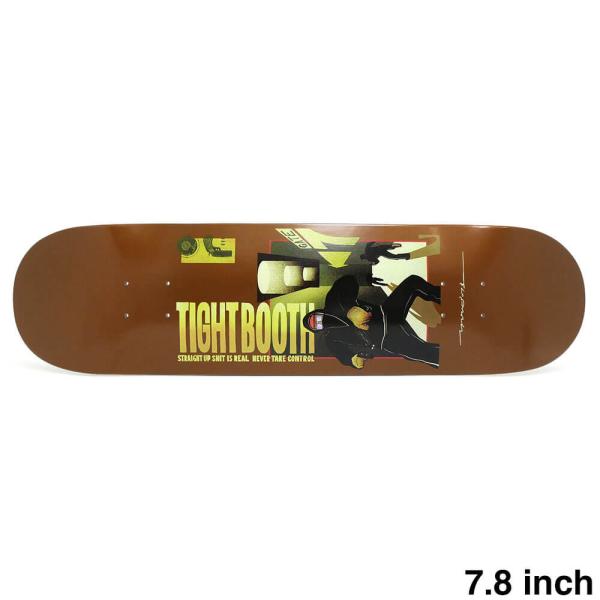 【TBPR / DECK】プロスケーターの上野伸平が中心となるスケボー・スケートボードのドメスティックブランド、TIGHTBOOTH PRODUCTION（タイトブース プロダクション）。長さ：79.9cm　/　幅：20.0cmノーズ：17...