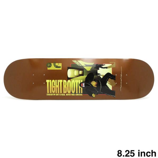 【TBPR / DECK】プロスケーターの上野伸平が中心となるスケボー・スケートボードのドメスティックブランド、TIGHTBOOTH PRODUCTION（タイトブース プロダクション）。長さ：80.1cm　/　幅：21.0cmノーズ：17...