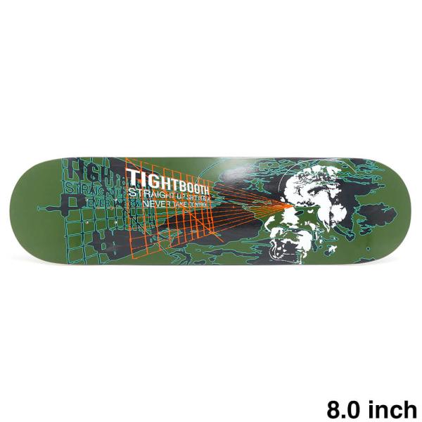 【TBPR / DECK】プロスケーターの上野伸平が中心となるスケボー・スケートボードのドメスティックブランド、TIGHTBOOTH PRODUCTION（タイトブース プロダクション）。長さ：80.3cm　/　幅：20.3cmノーズ：17...
