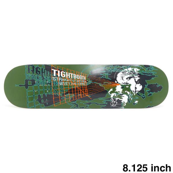 【TBPR / DECK】プロスケーターの上野伸平が中心となるスケボー・スケートボードのドメスティックブランド、TIGHTBOOTH PRODUCTION（タイトブース プロダクション）。長さ：80.7cm　/　幅：20.7cmノーズ：17...