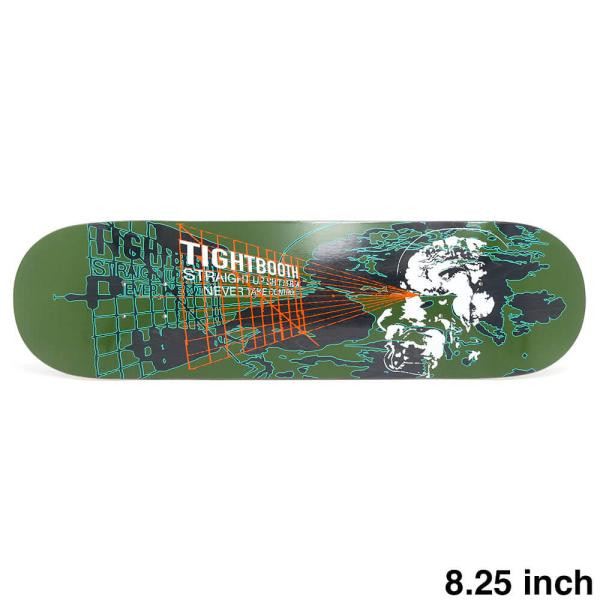 【TBPR / DECK】プロスケーターの上野伸平が中心となるスケボー・スケートボードのドメスティックブランド、TIGHTBOOTH PRODUCTION（タイトブース プロダクション）。長さ：80.2cm　/　幅：21.0cmノーズ：17...