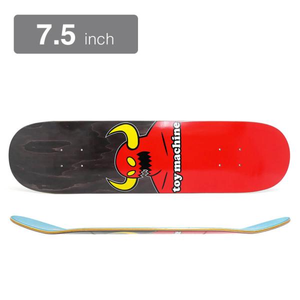 【TOY MACHINE / DECK】ED TEMPLETONが手掛けるスケボー・スケートボードのデッキブランド、TOY MACHINE（トイマシーン）。長さ：78.5cm　/　幅：19.0cmノーズ：17.0cm　/　テール：16.1c...