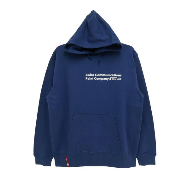 【COLOR COMMUNICATIONS / HOOD】スケボー・スケートボードのドメスティックアパレルブランド、COLOR COMMUNICATIONS（カラーコミュニケーションズ）のパーカーです。20周年記念リバイバルデザイン、202...