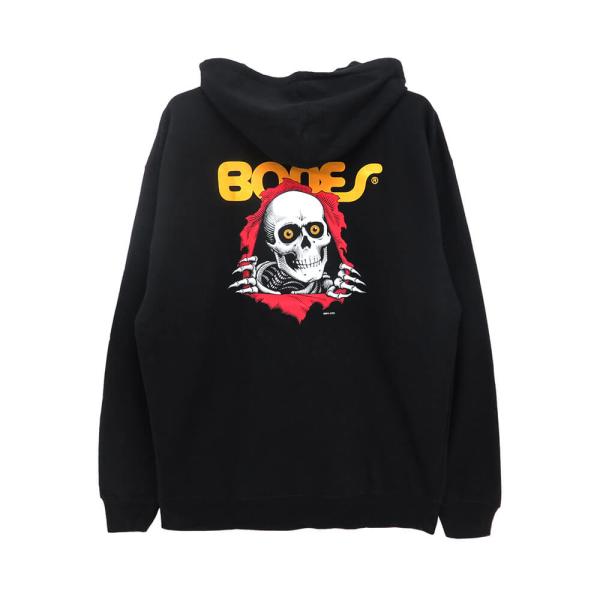 【POWELL PERALTA / HOOD】スケボー・スケートボードの老舗デッキブランド、POWELL PERALTA（パウエルペラルタ）のパーカーです。左胸プリント、バックプリントが施されています。【素材】コットン 80%、ポリエステル...