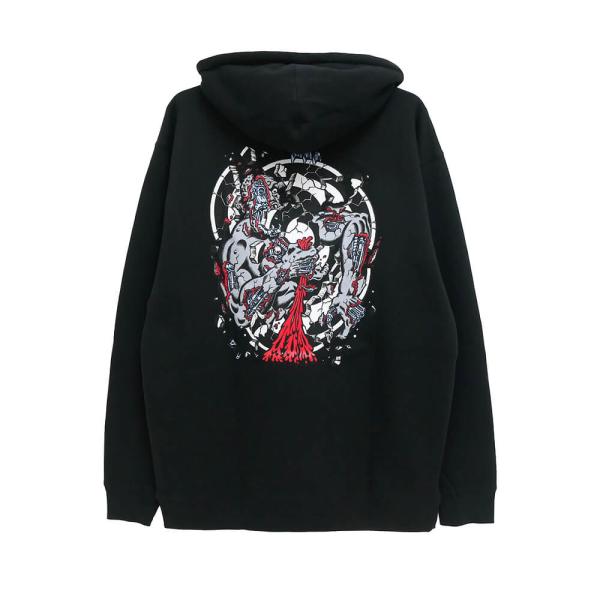 【SANTA CRUZ / HOOD】スケボー・スケートボードの老舗デッキブランド、SANTA CRUZ（サンタクルーズ）のパーカーです。フロントプリント、バックプリントが施されています。【素材】コットン 70%、ポリエステル 30%。【サ...