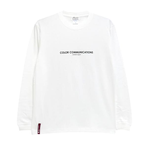 【COLOR COMMUNICATIONS / LONG SLEEVE T-SHIRTS】スケボー・スケートボードのドメスティックアパレルブランド、COLOR COMMUNICATIONS（カラーコミュニケーションズ）の長袖Tシャツです。フ...
