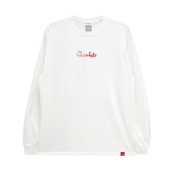 【CHOCOLATE / LONG SLEEVE T-SHIRTS】スケボー・スケートボードのデッキブランド、CHOCOLATE（チョコレート）の長袖Tシャツです。フロントプリント、左裾にブランドタグが施されています。【素材】コットン 80...