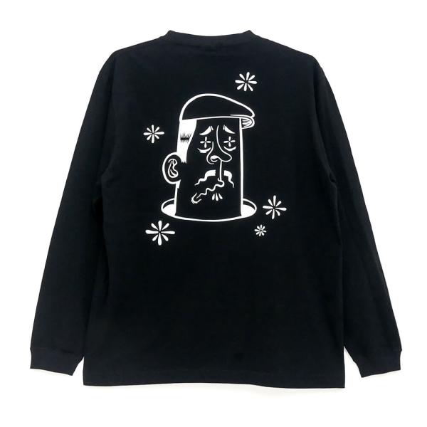 【CALIFORNIA STREET / LONG SLEEVE T-SHIRTS】ESOW 氏がデザインした、当店オリジナルの限定アイテムになります。左胸プリント、バックプリントが施されています。【ESOW】 拠点を東京/浅草に置き、スケ...