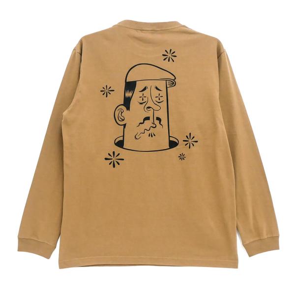 【CALIFORNIA STREET / LONG SLEEVE T-SHIRTS】ESOW 氏がデザインした、当店オリジナルの限定アイテムになります。左胸プリント、バックプリントが施されています。【ESOW】 拠点を東京/浅草に置き、スケ...
