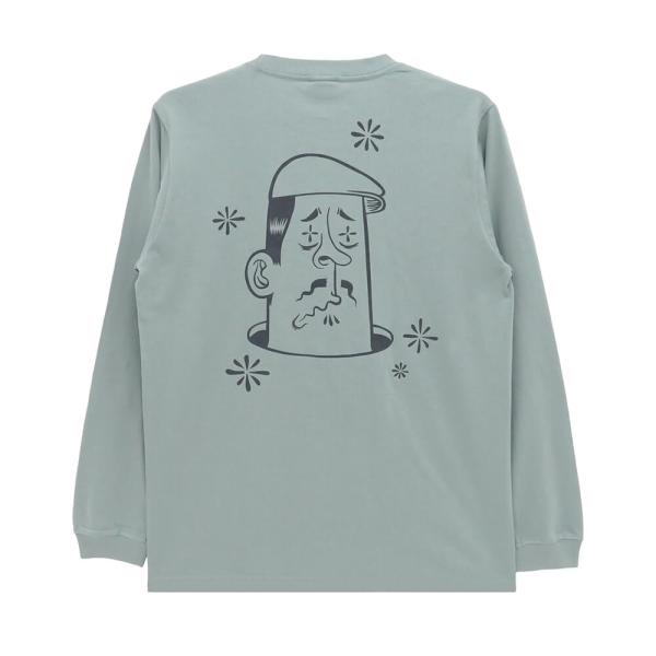 【CALIFORNIA STREET / LONG SLEEVE T-SHIRTS】ESOW 氏がデザインした、当店オリジナルの限定アイテムになります。左胸プリント、バックプリントが施されています。【ESOW】 拠点を東京/浅草に置き、スケ...