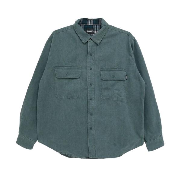 【THEORIES / LONG SLEEVE SHIRTS】STATIC シリーズの JOSH STEWART が手掛けるスケボー・スケートボードのアパレルブランド、THEORIES（セオリーズ）の長袖シャツです。オールシーズンで重宝する...