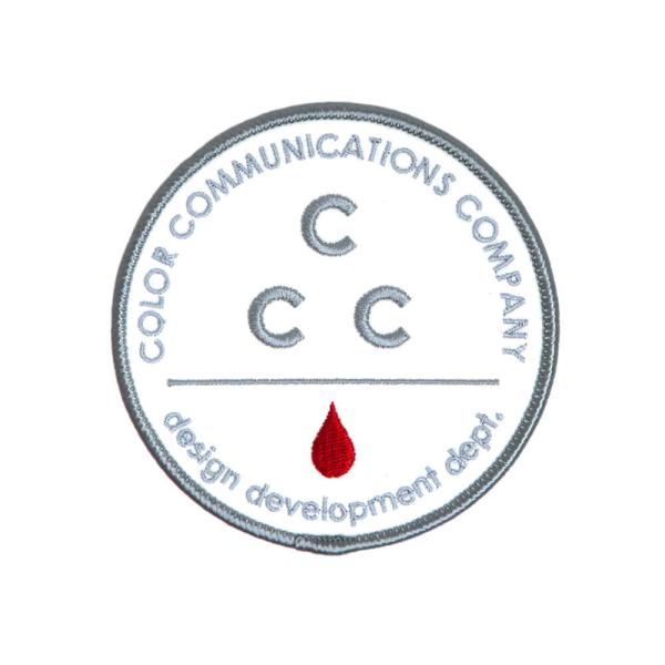 【COLOR COMMUNICATIONS PATCH / CCC LG】スケボー・スケートボードのドメスティックアパレルブランド、COLOR COMMUNICATIONS（カラーコミュニケーションズ）。縫い付けて使用するタイプのワッペンで...