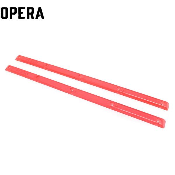 【OPERA / RAIL BAR】スケボー・スケートボードのデッキブランド、OPERA（オペラ）のレールバーです。デッキのボトムに装着しボードスライドの滑りを格段になめらかにします。またグラフィックを傷つけたくない人にもおすすめです。付属...