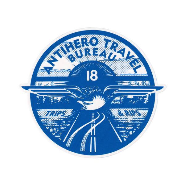 【ANTIHERO / STICKER】スケボー・スケートボードの老舗デッキブランド、ANTIHERO（アンチヒーロー）のステッカーです。サイズ：約9.5cm x 10.7cm*商品によって多少の誤差がある事をご了承下さい。*当店舗に掲載の...