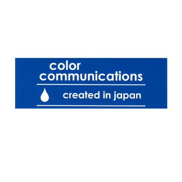 【COLOR COMMUNICATIONS / STICKER】スケボー・スケートボードのドメスティックアパレルブランド、COLOR COMMUNICATIONS（カラーコミュニケーションズ）。サイズ：約6cm x 18cm*商品によって多...