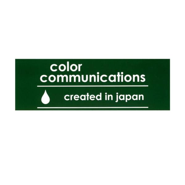 【COLOR COMMUNICATIONS / STICKER】スケボー・スケートボードのドメスティックアパレルブランド、COLOR COMMUNICATIONS（カラーコミュニケーションズ）。サイズ：約6cm x 18cm*商品によって多...