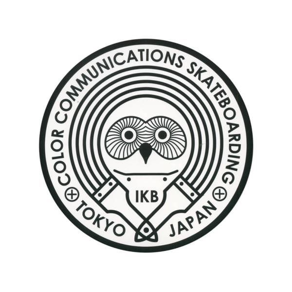 【COLOR COMMUNICATIONS / STICKER】スケボー・スケートボードのドメスティックアパレルブランド、COLOR COMMUNICATIONS（カラーコミュニケーションズ）。サイズ：直径約10cm*商品によって多少の誤差...