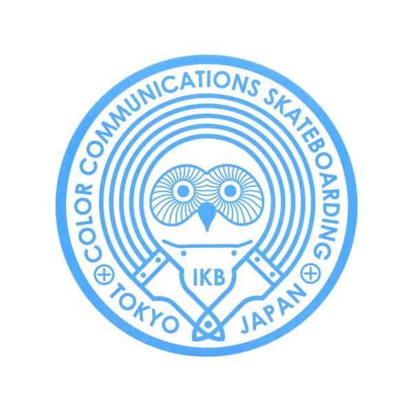 【COLOR COMMUNICATIONS / STICKER】スケボー・スケートボードのドメスティックアパレルブランド、COLOR COMMUNICATIONS（カラーコミュニケーションズ）。サイズ：直径約10cm*商品によって多少の誤差...
