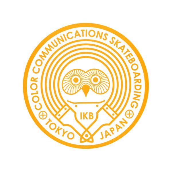 【COLOR COMMUNICATIONS / STICKER】スケボー・スケートボードのドメスティックアパレルブランド、COLOR COMMUNICATIONS（カラーコミュニケーションズ）。サイズ：直径約10cm*商品によって多少の誤差...