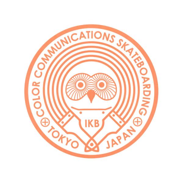 【COLOR COMMUNICATIONS / STICKER】スケボー・スケートボードのドメスティックアパレルブランド、COLOR COMMUNICATIONS（カラーコミュニケーションズ）。サイズ：直径約10cm*商品によって多少の誤差...